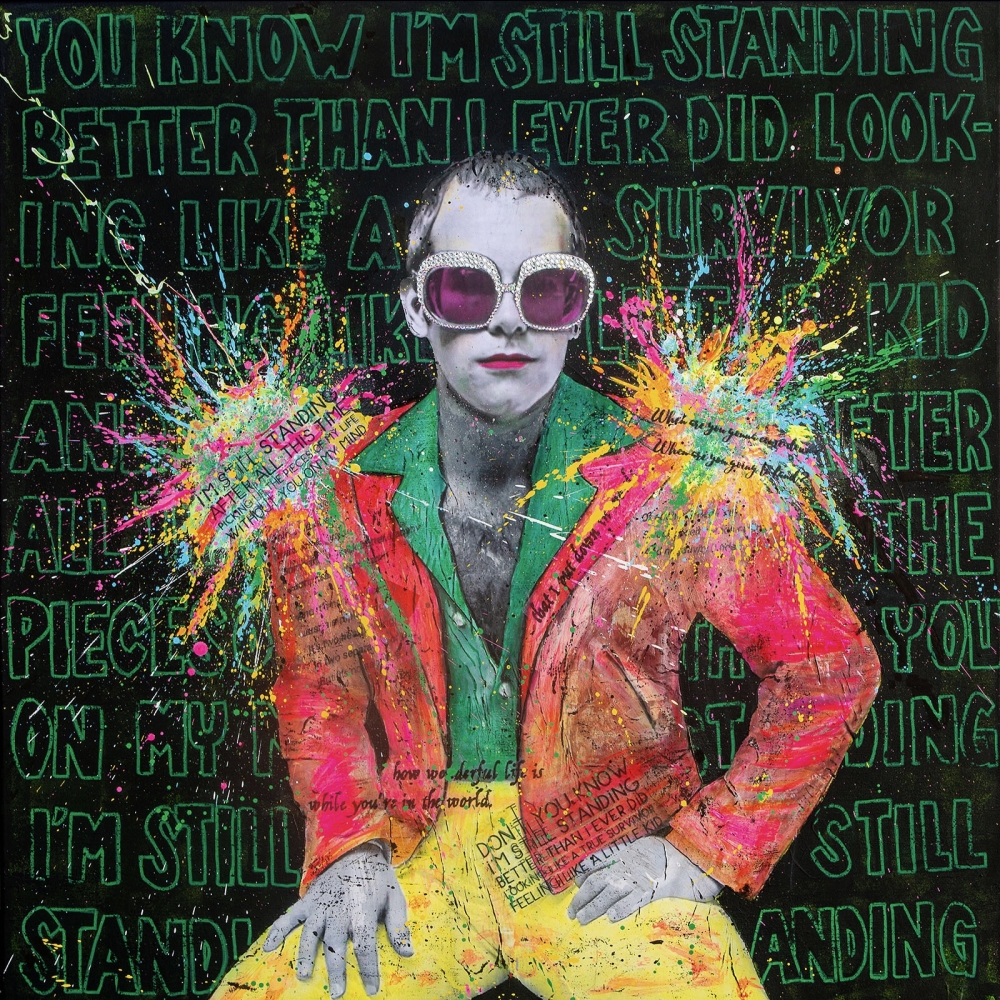 Elton John | Art by Fru Bugge